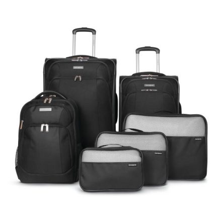 Samsonite® Dymond Family Vacation 4 Pc. Set Luggage – Black – Custom ...